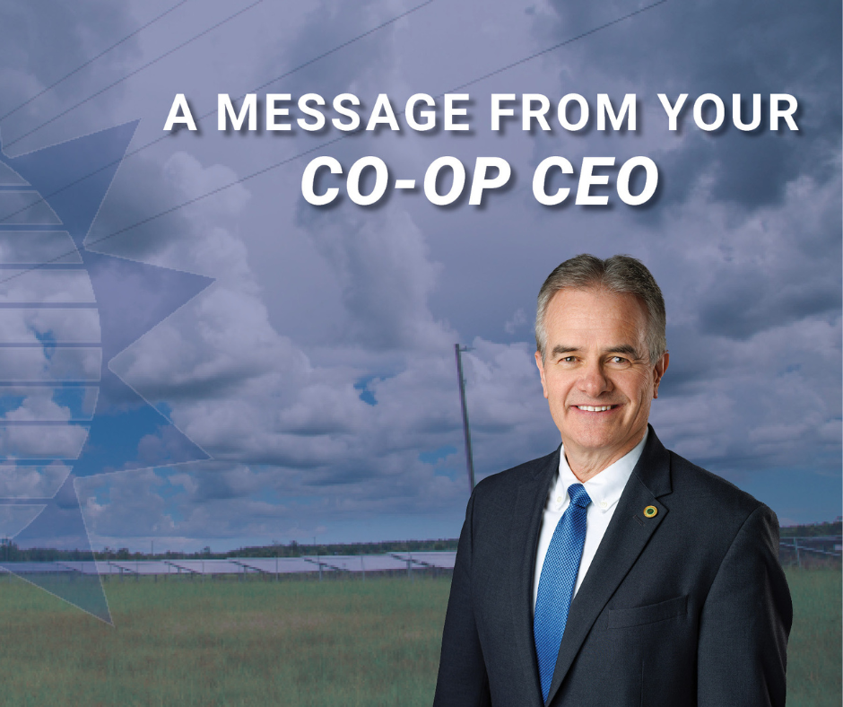 A Message from the CEO | Crow Wing Power